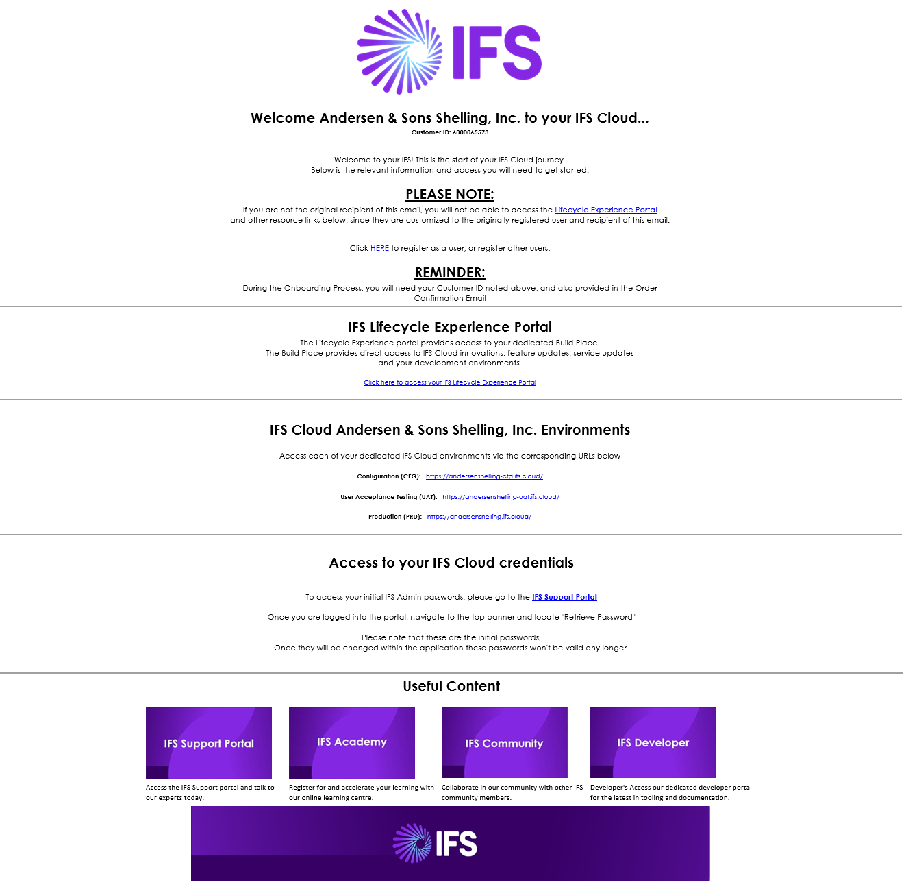 Getting Started Ale Documentation For Ifs Cloud